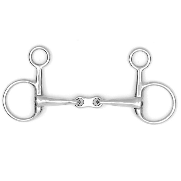 Korsteel Stainless Steel French Link Baucher Snaffle Bit - Snaffle and Gag Bits – Speedy Equestrian